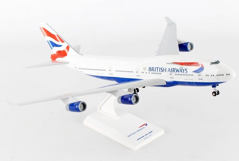 Skymarks Model Boeing 747-400 British Airways 1:200 G-civx 13186967139 ...