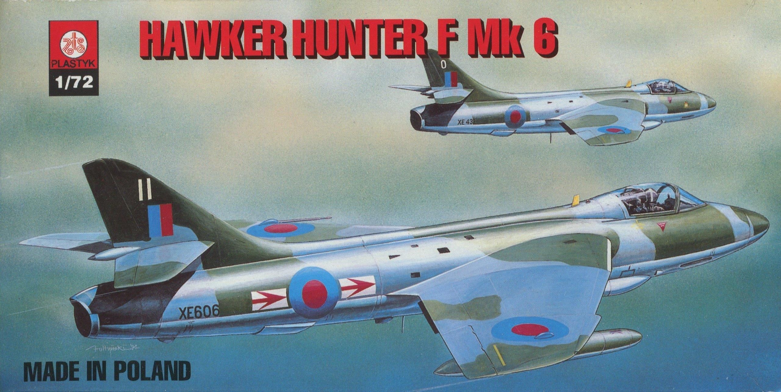 Plastyk Hawker Hunter F Mk6 S007 13076922697 - Ceny i opinie - Ceneo.pl