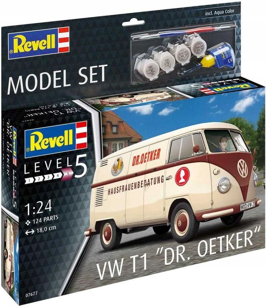 Revell 67677 1:24 Vw T1 Dr Oetker Model Z Farbami 13330286243 - Ceny i ...