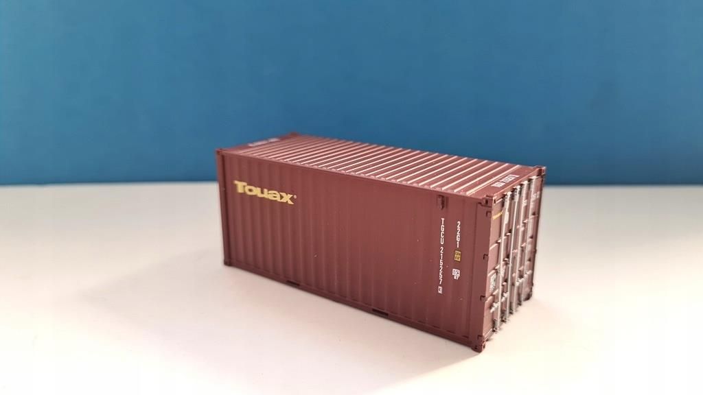 Pt Trains 820021 Touax 20 Ft Container Tgcu 21525 11961668712 - Ceny i ...