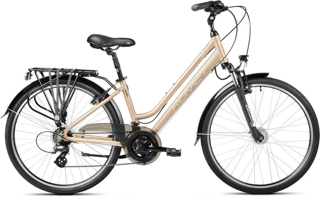 Romet Gazela 2 Beżowy 26 2023 - Rowery Turystyczne - Ceny i opinie Ceneo.pl