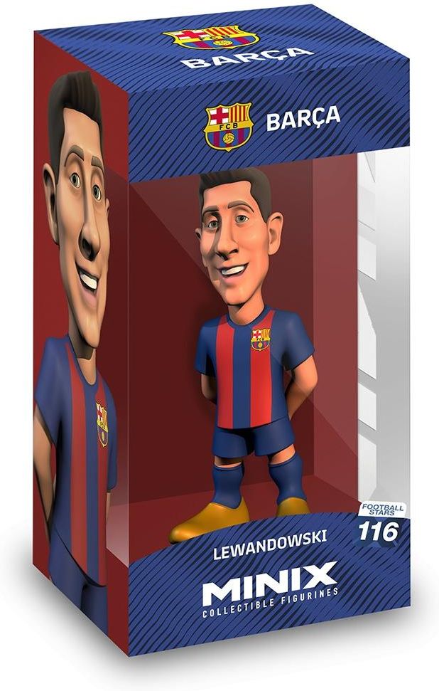 Barcelona Figurka Minix Football Club Lewandowski - Ceny i opinie ...