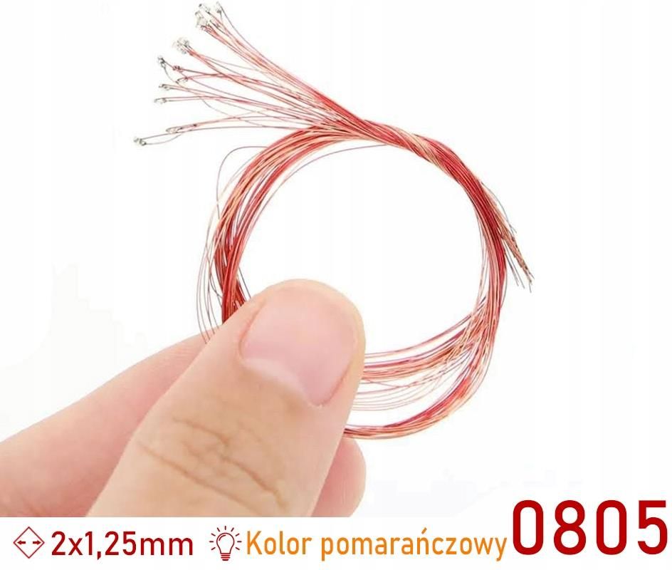 Diody Led Smd 0805 3V pomarańczowe 5szt. 13249229564 - Ceny i opinie ...