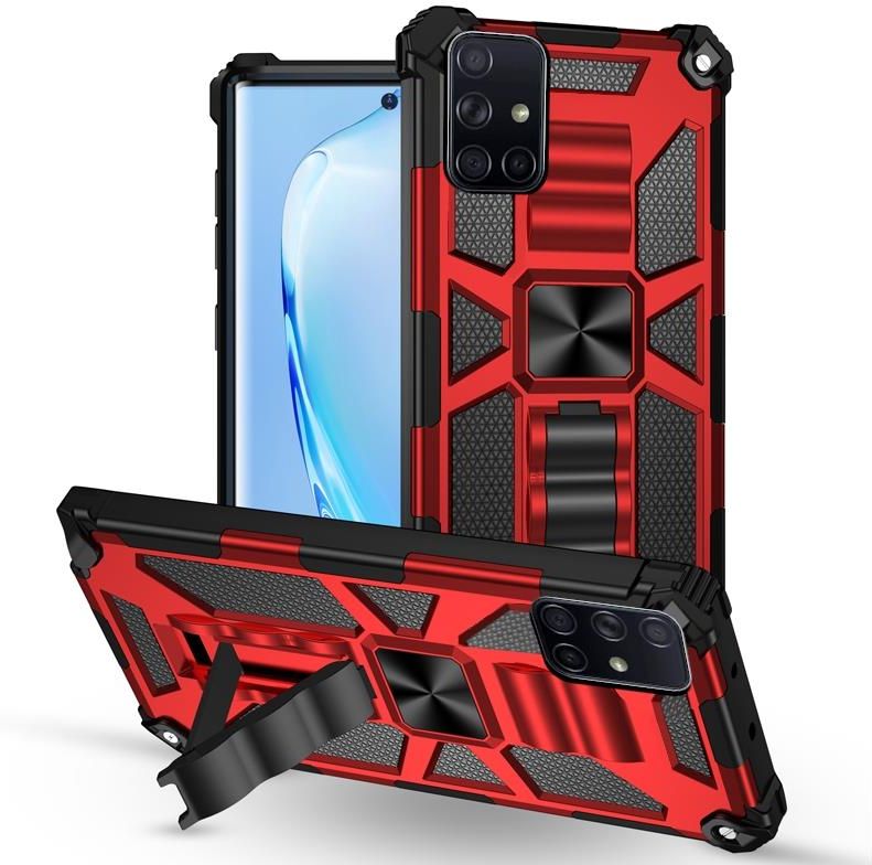 Itel Etui Pancerne Magnet Stand Do Samsung A71 Szkło - Etui na telefon ...