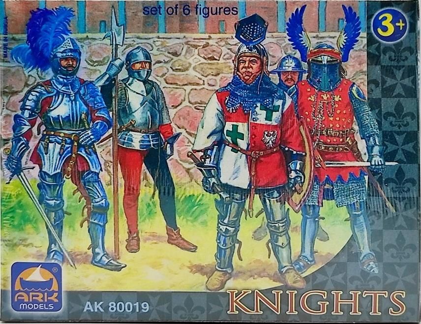 Ark Models Knights Set of 8 figures (6.5 cm) 1:32 13187774413 - Ceny i ...