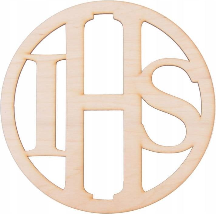 Klepkomania 3szt. Hostia Ihs 20cm dekoracja ze sklejki 13312212198 ...