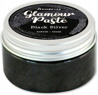 Stamperia Pasta Glamour 100ml Czarne Srebro Brokat 13157217122 - Ceny i ...