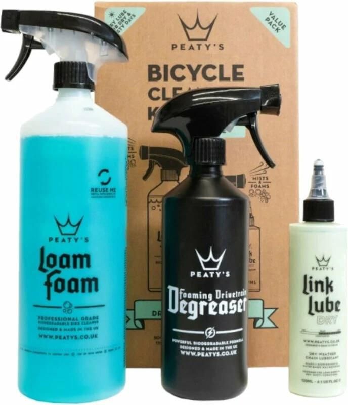Peaty S Complete Bicycle Cleaning Kit Dry Lube Pktcbc1D - Ceny i opinie - Ceneo.pl