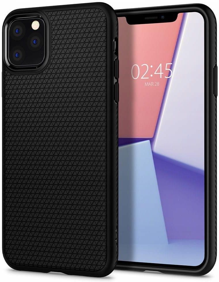 Spigen Liquid Air Iphone 11 Pro Max Matte Black - Etui na telefon, ceny ...