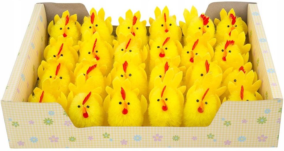 Koguciki Kogucik Wielkanocny Kogut Żółty 7Cm 24Szt - Opinie i ...