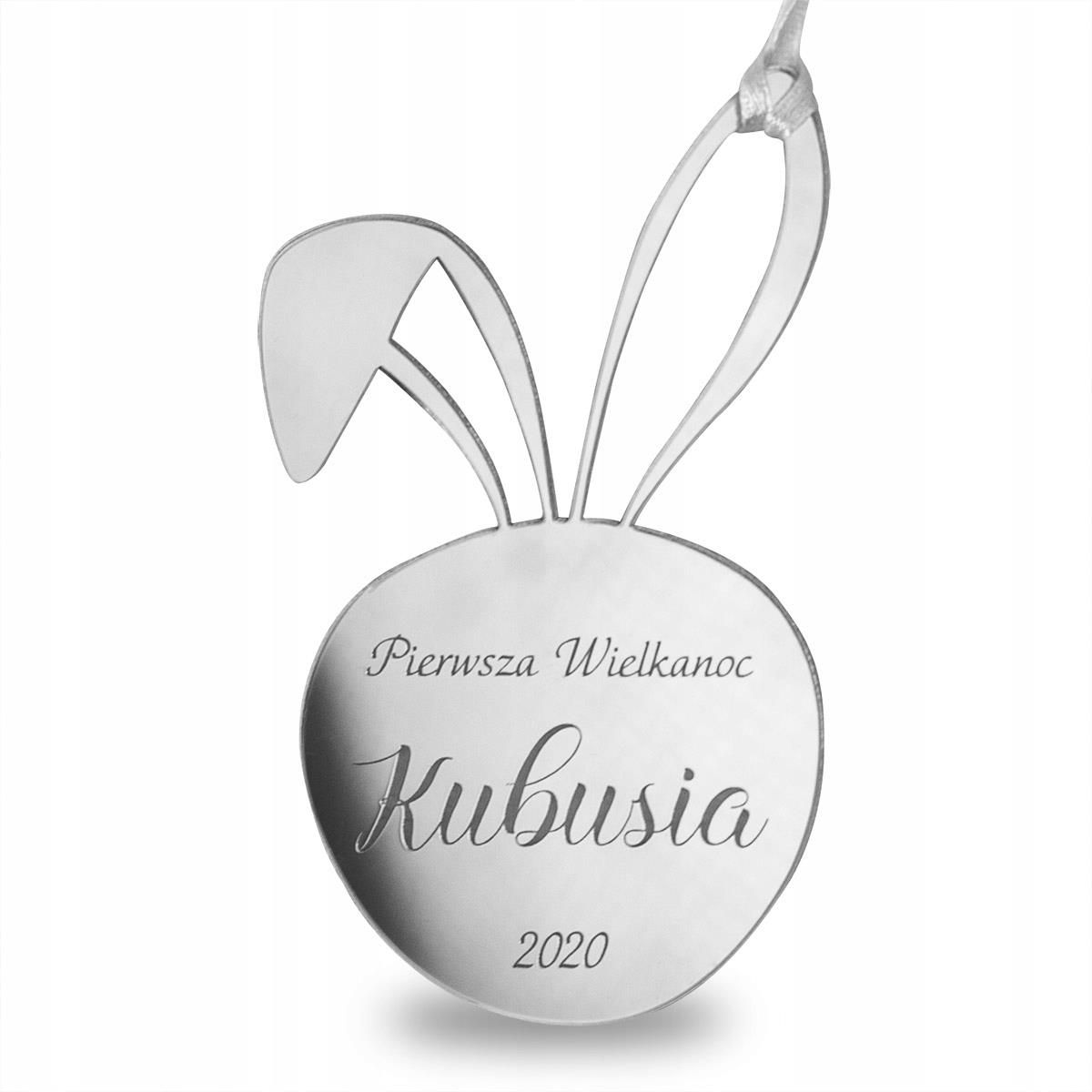 Lemurart Zawieszka Z Imieniem Wielkanoc Grawer Srebrna - Opinie i ...