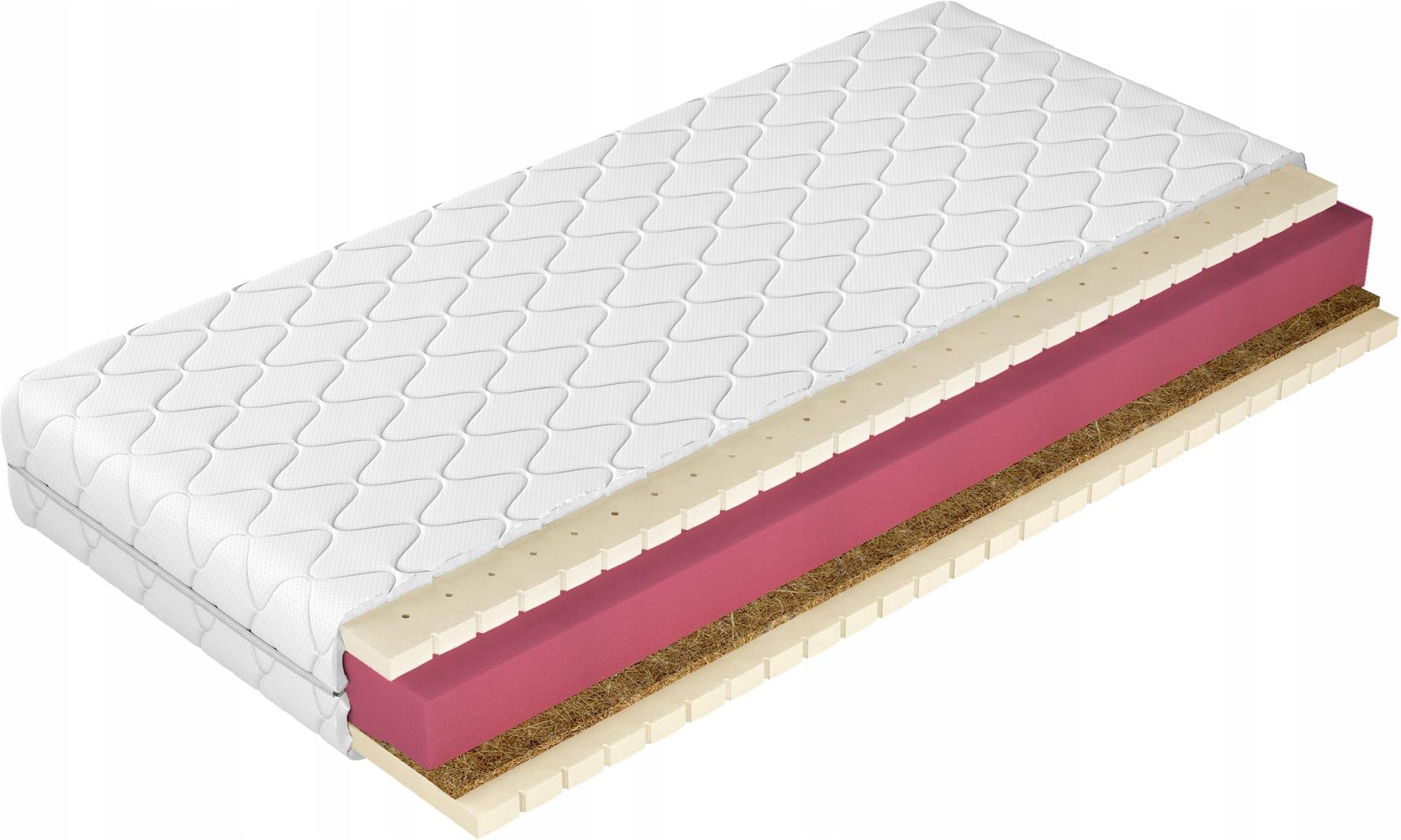 Materac Wernight twardy H4 kokos lateks Live MIX 180x200 - Materace H4 ...