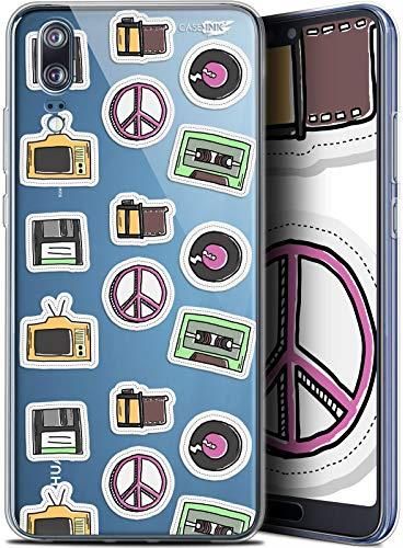 Caseink Etui Ochronne Do Huawei P20 Ultracienkie Motyw Vintage Sticker ...