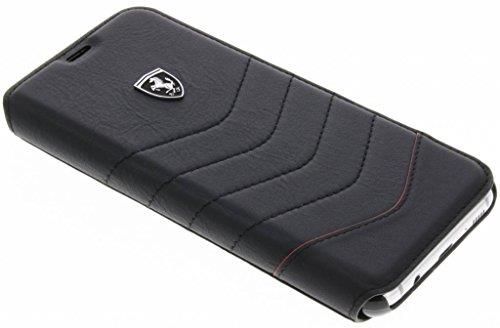 Ferrari Book Case Genuine Leather Quilted Black Heritage Collection Dla ...