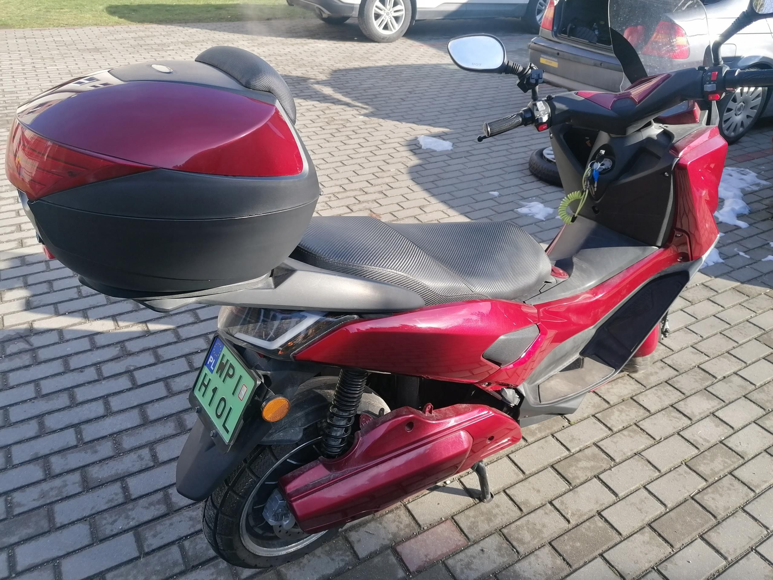 Skuter elektryczny EFUN Tiger R 5500W 72V 50Ah - Opinie i ceny na Ceneo.pl