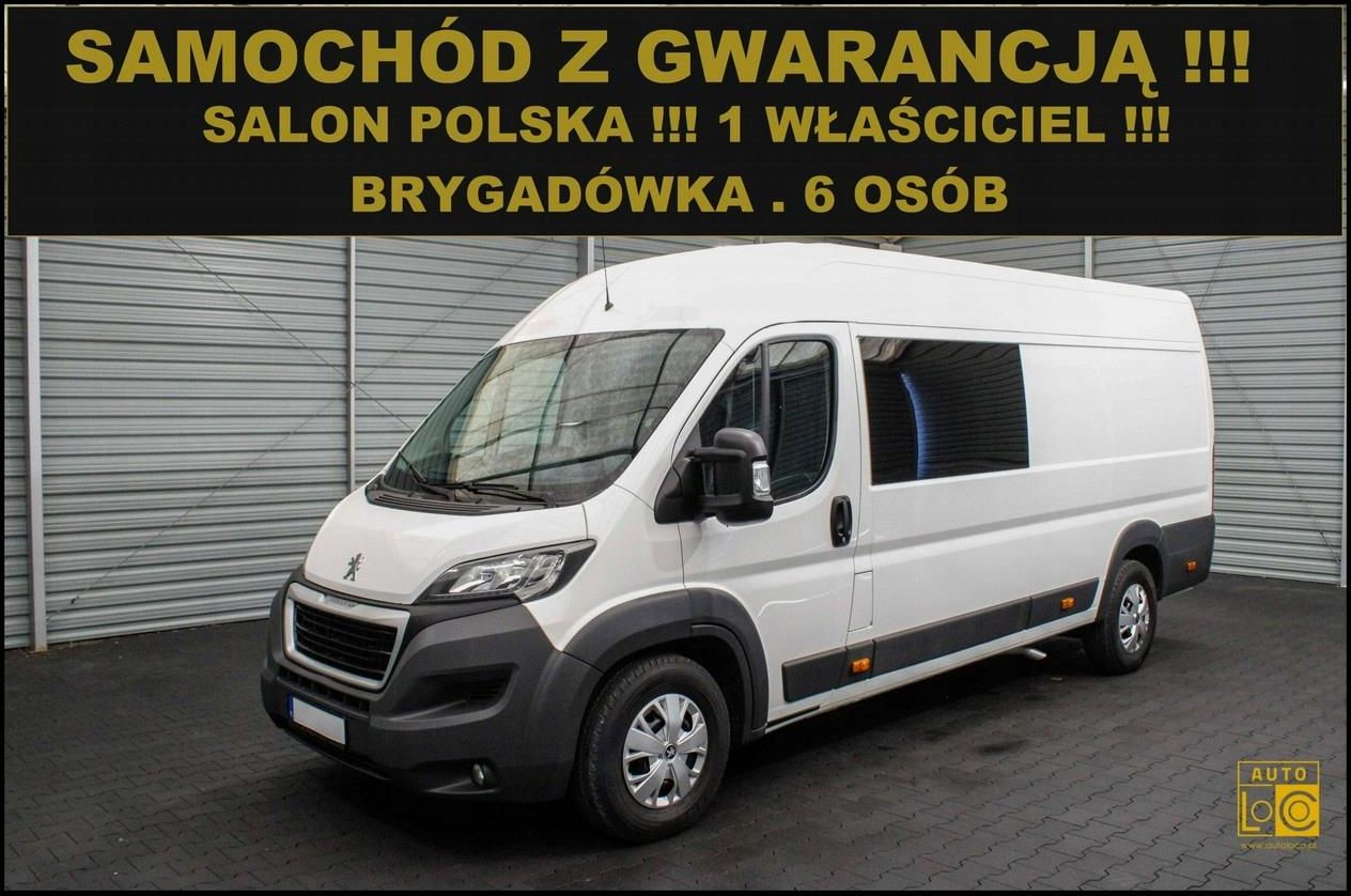 Peugeot Boxer L4H2 + BRYGADÓWKA + 6 OSÓB + Salon - Opinie i ceny na ...