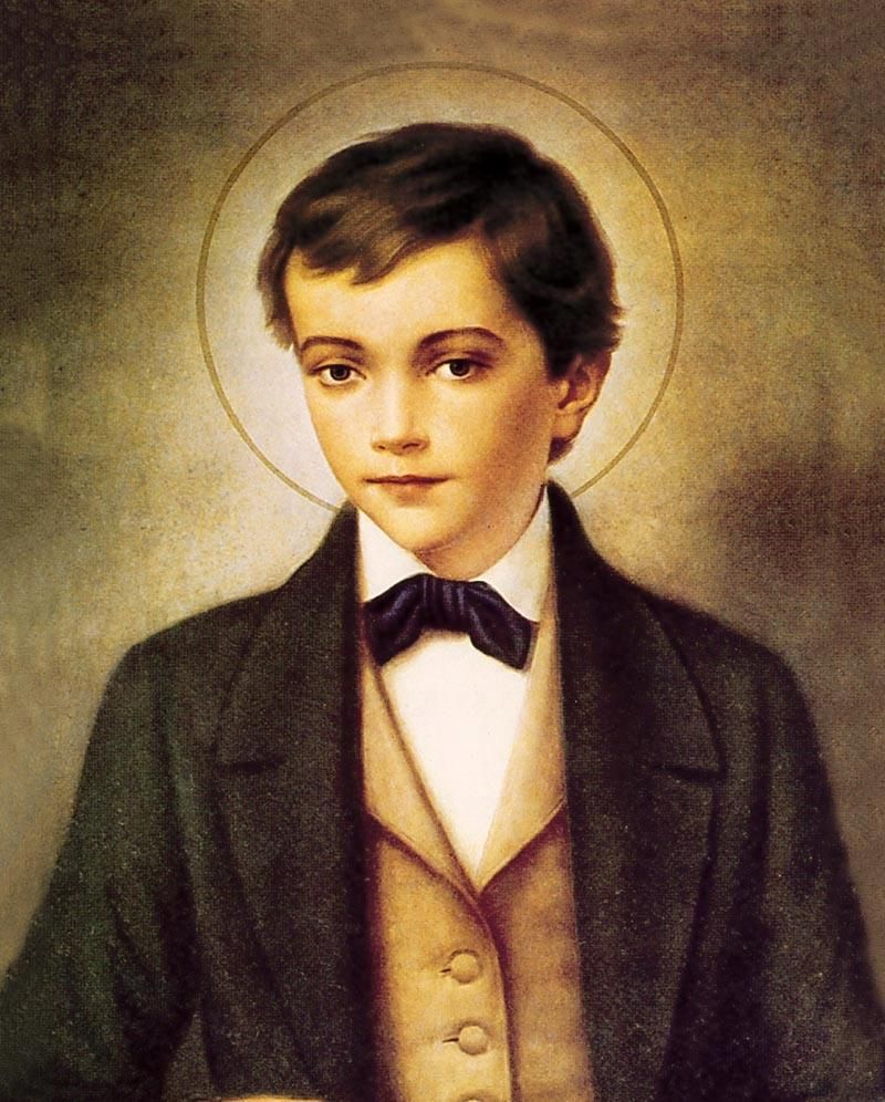 OBRAZ OBRAZEK ŚWIĘTY DOMINIK SAVIO 25x20 - Ceny i opinie - Ceneo.pl