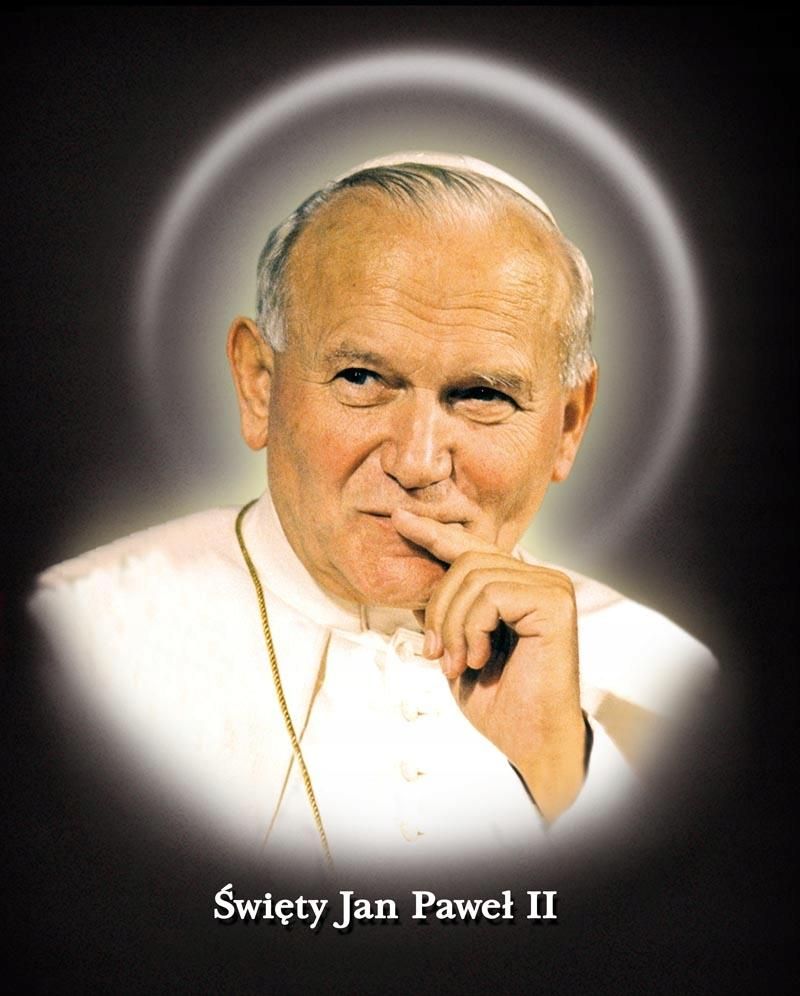 OBRAZ OBRAZEK ŚWIĘTY JAN PAWEŁ II 25x20 - Ceny i opinie - Ceneo.pl