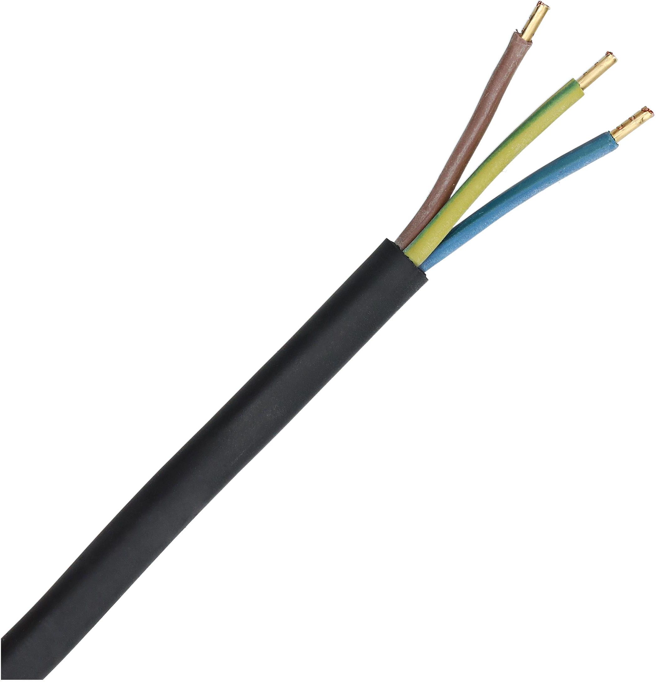 Przewód Kabel z wtyczką Guma IP44 3x2,5 4m - Opinie i ceny na Ceneo.pl