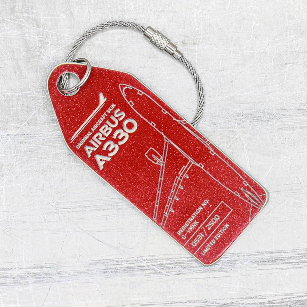 Virgin Atlantic Airbus A330 G-Vmnk Aviationtag (Czerwony) - - Ceny i ...