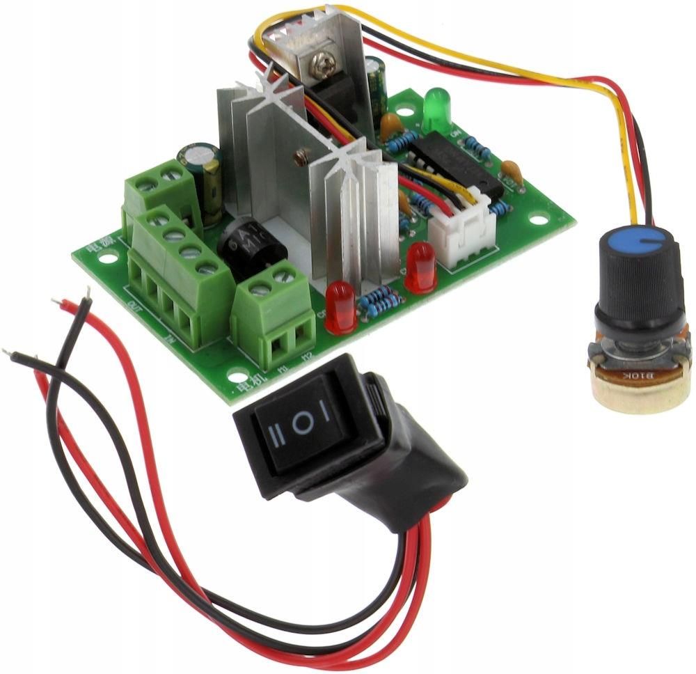 Acs Regulator Obrotów Silnika Dc Pwm 10-30V 10A Acsreg1030V - Opinie i ceny na Ceneo.pl