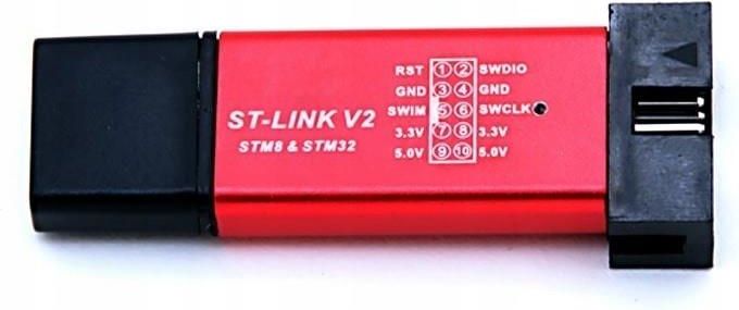 Stmicroelectronics St-Link V2 Programator Stm32 Stm8 Stlink Stlink_V2 ...