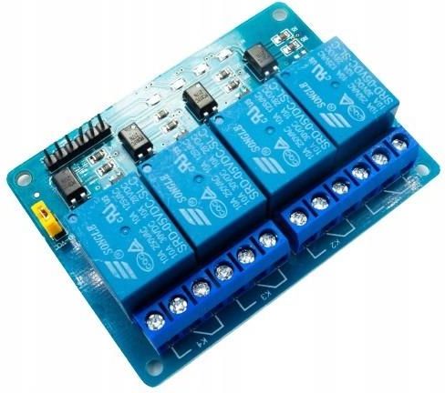 Mikrobot Moduł 4-Kanałowy 5V 10A Przekaźnik Arduino - Opinie i ceny na ...