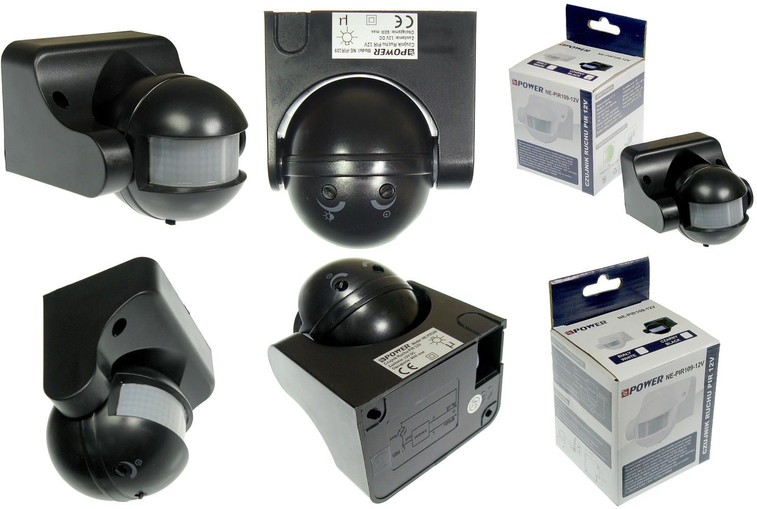 Nepower Czujnik Ruchu Pir 12V Do Led Czarny Zmierzchowy 40329 - Opinie ...
