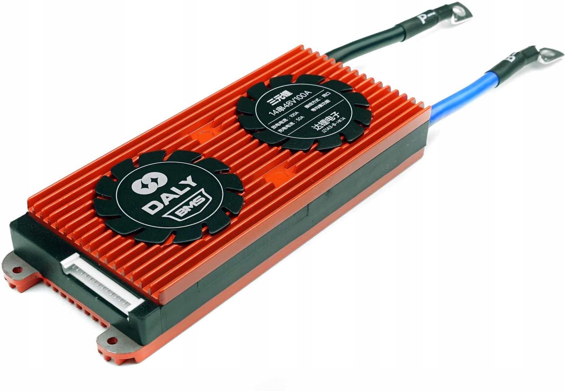 Elektroweb Moduł Ładowania Bms 14S 100A Li-Ion 58,8V Balanser 3F031 ...