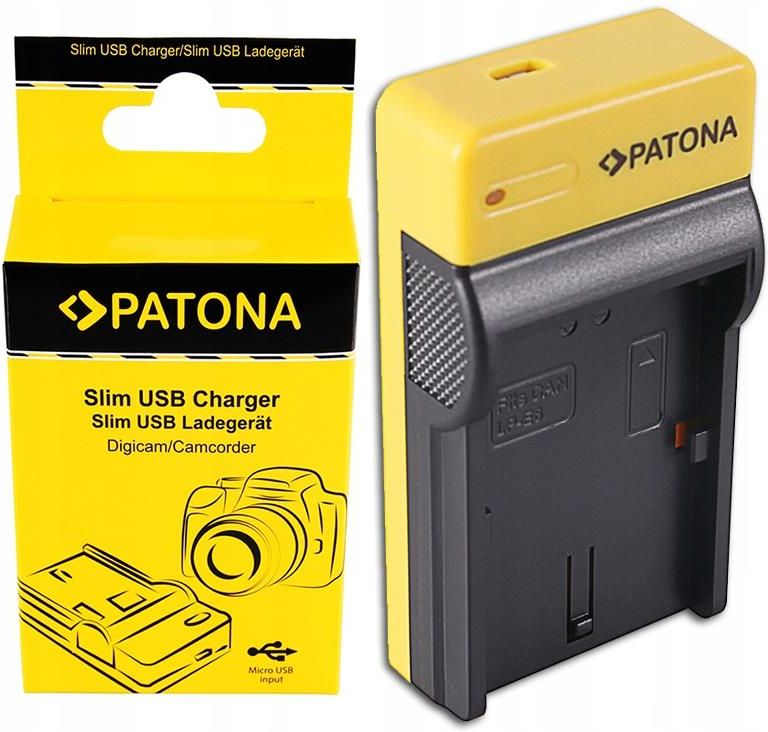 Patona Ładowarka Slim Micro-Usb Do Np-F Np-Fm 151525 - Opinie i ceny na Ceneo.pl