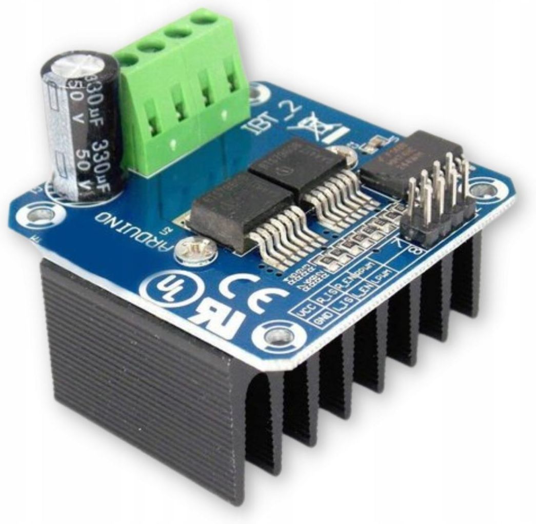 Mikrobot Sterownik Silnika Moduł Bts7960B Mostek H 43A - Opinie i ceny ...