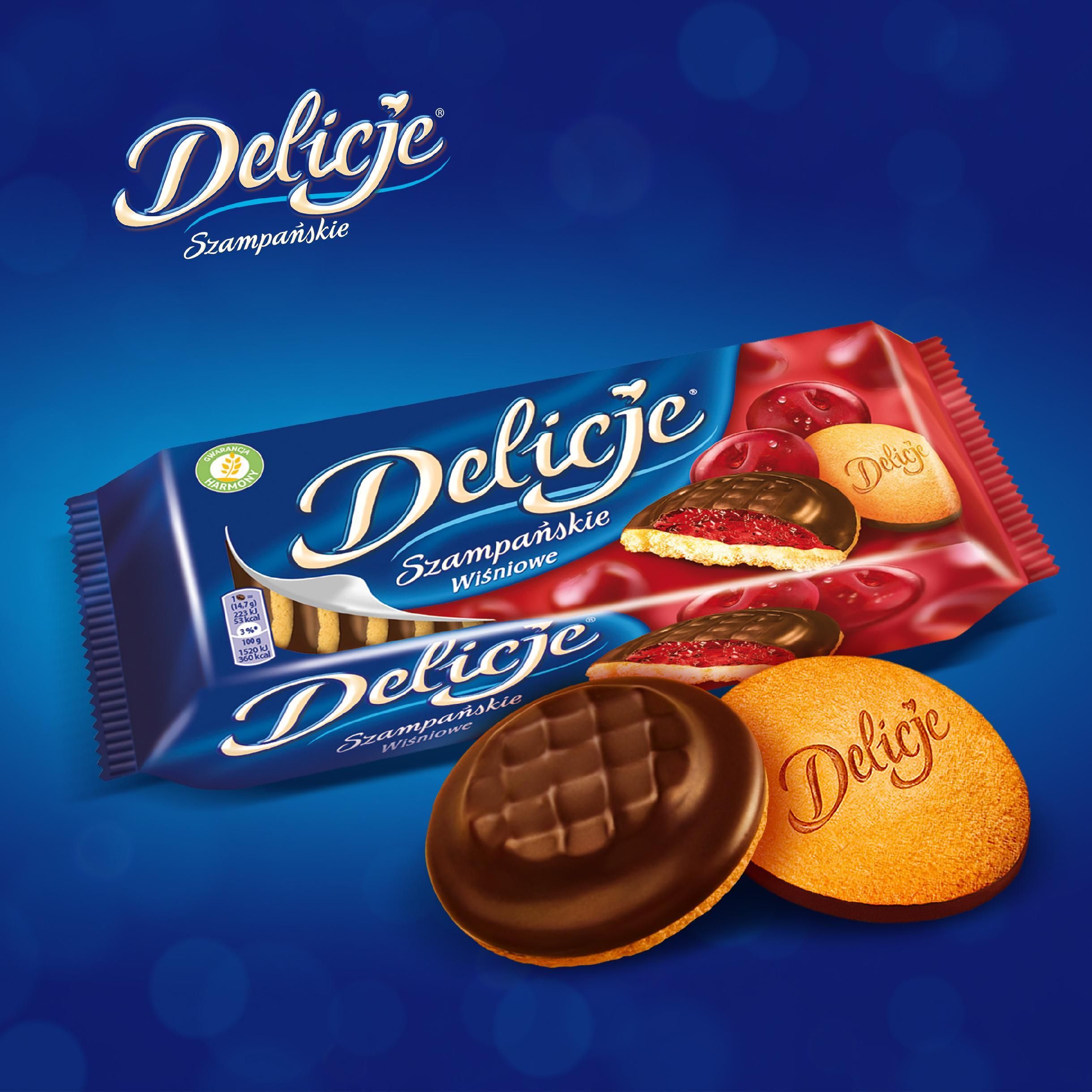 Mondelez Delicje Szampańskie O Smaku Wiśniowym 2x147g - Ceny i opinie ...