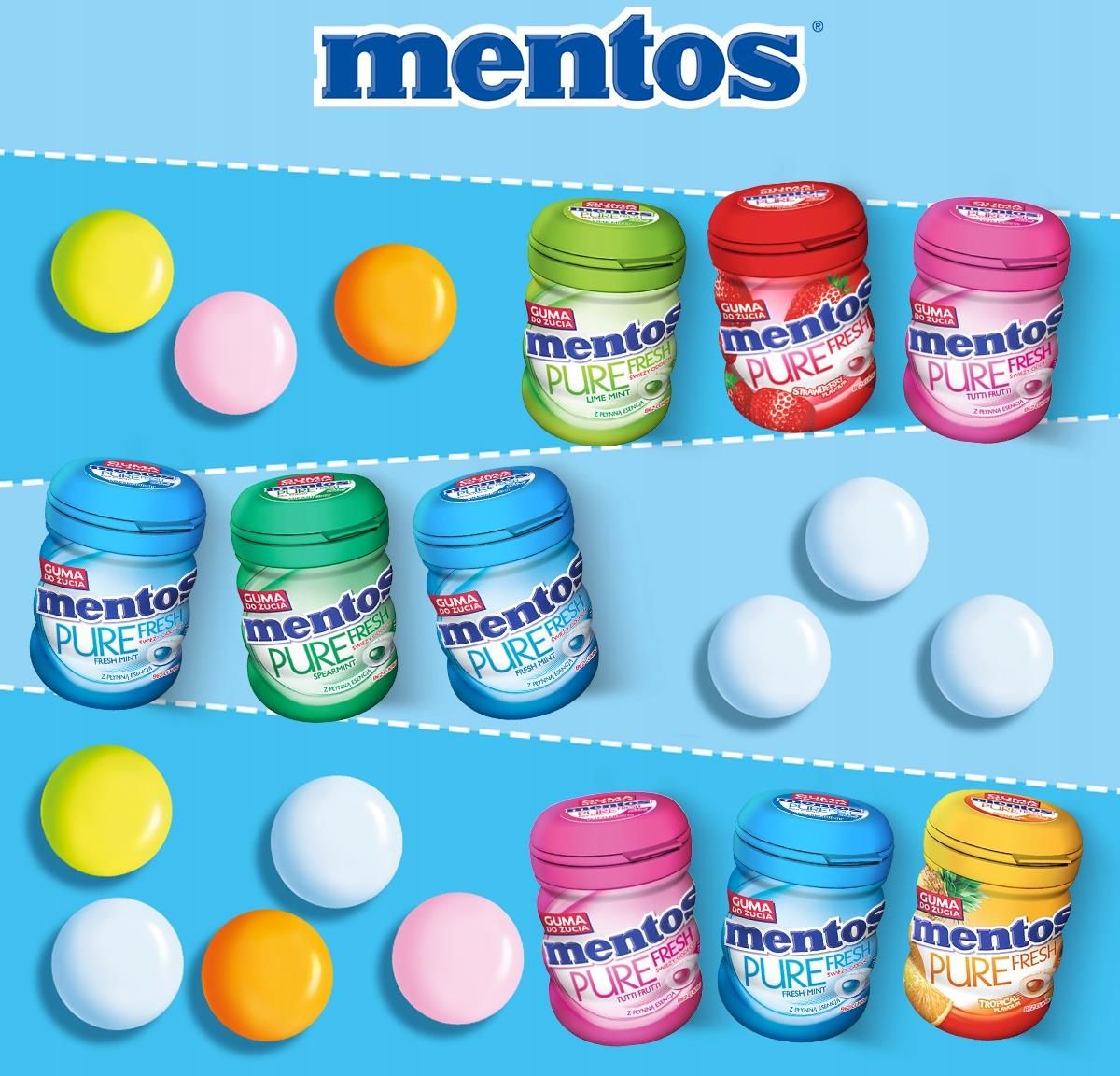 Mentos Mini Cukierki Do Żucia Owocowe 178,5g - Ceny i opinie - Ceneo.pl