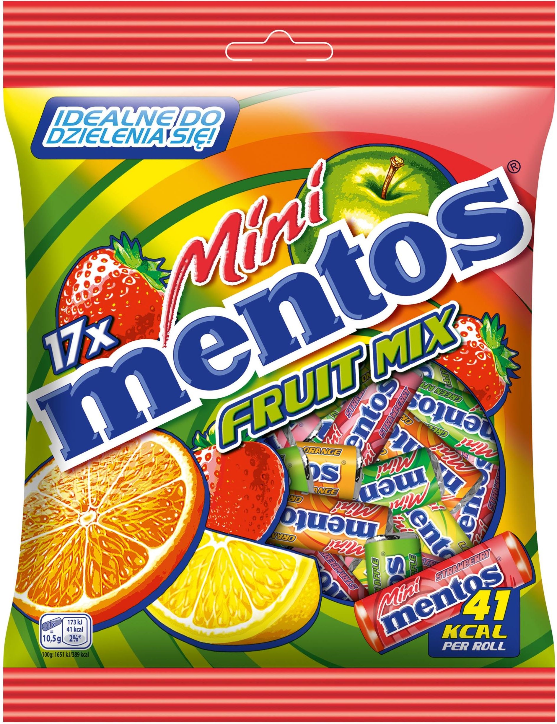 Mentos Mini Cukierki Do Żucia Owocowe 178,5g - Ceny i opinie - Ceneo.pl