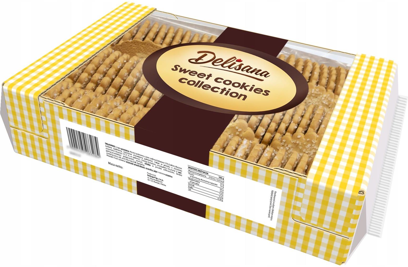 Delicpol Delisana Herbatniki Z Cukrem 800g - Ceny i opinie - Ceneo.pl