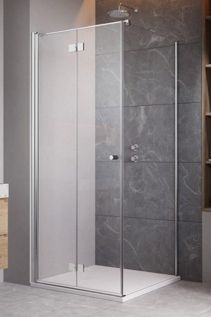 Kabina prysznicowa Radaway Essenza Kdj Black 80x90 13850810101L ...