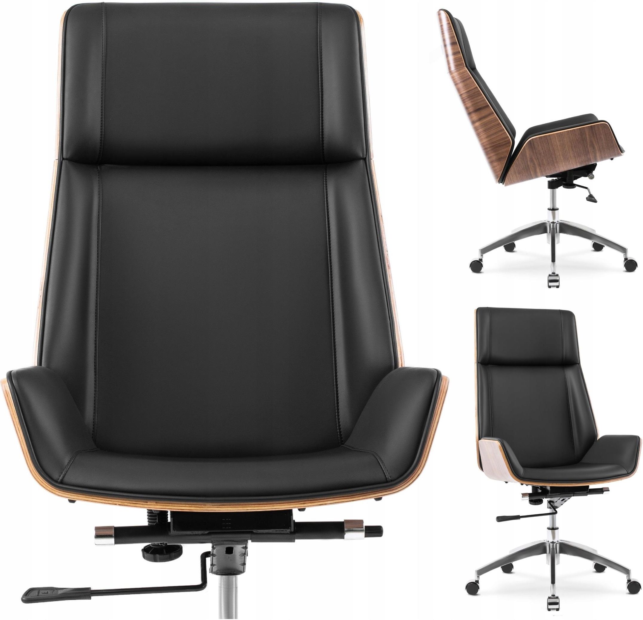 Fotel Woody Biurowy Obrotowy Drewno Gięte Do Biura - Opinie i ...