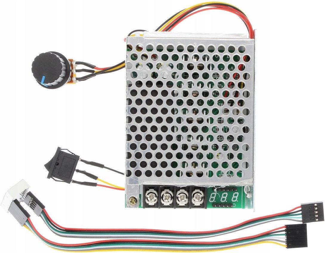 Acs Regulator Pwm Obrotów Silnika Dc 10-50V 40A 12 24V Kzq082007 - Opinie i ceny na Ceneo.pl