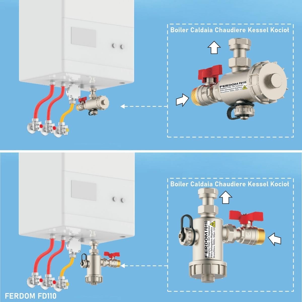 Ferdom Strong Filtr Magnetyczny FD110 - Opinie i ceny na Ceneo.pl