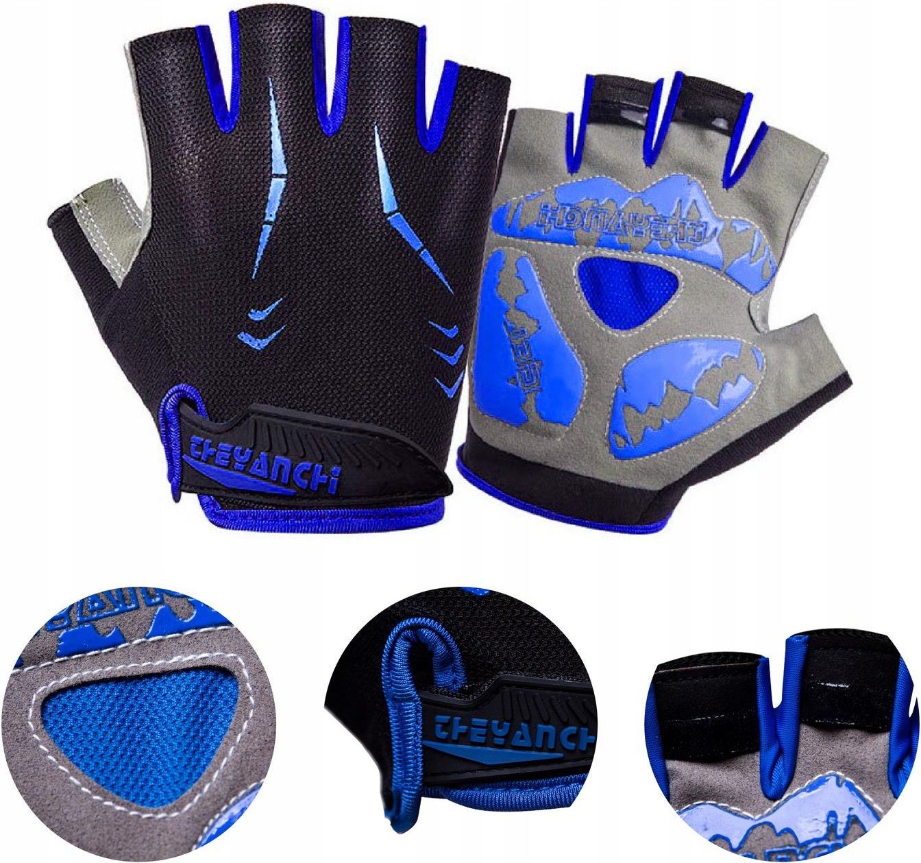 Ercole Żelowe Krótkie R0018 Niebieski - Ceny i opinie - Ceneo.pl