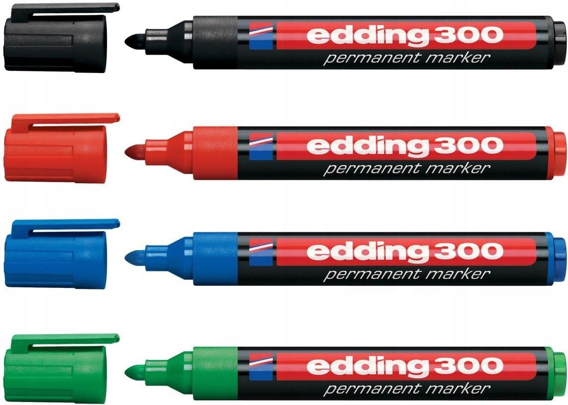 Zestaw Markery Duże Permanentne 4Kol Wytrzymałe - Ceny i opinie - Ceneo.pl
