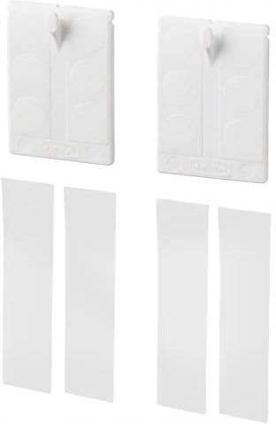 Ikea Totebo Spinacz Z Magnesem Biały 2szt. - Ceny i opinie - Ceneo.pl