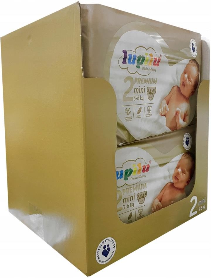 Lupilu Pieluszki Pieluchy Premium Mini 2 176Szt. - Pieluszki ...