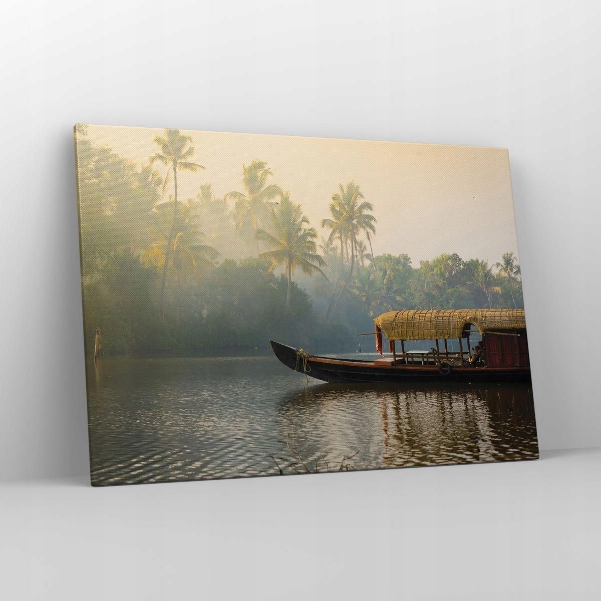 Obraz Płótno Indie Łódź Rzeka Aa100X70 4863 - Opinie i atrakcyjne ceny ...