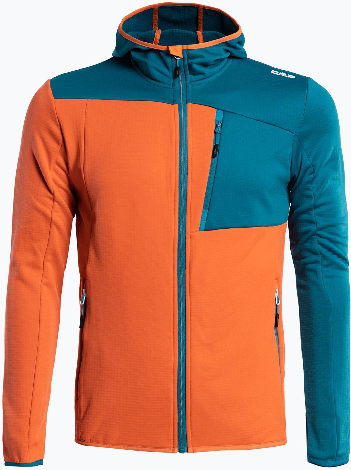 Cmp Bluza Trekkingowa Męska Pomarańczowo Niebieska 33G6597 C550 - Ceny ...