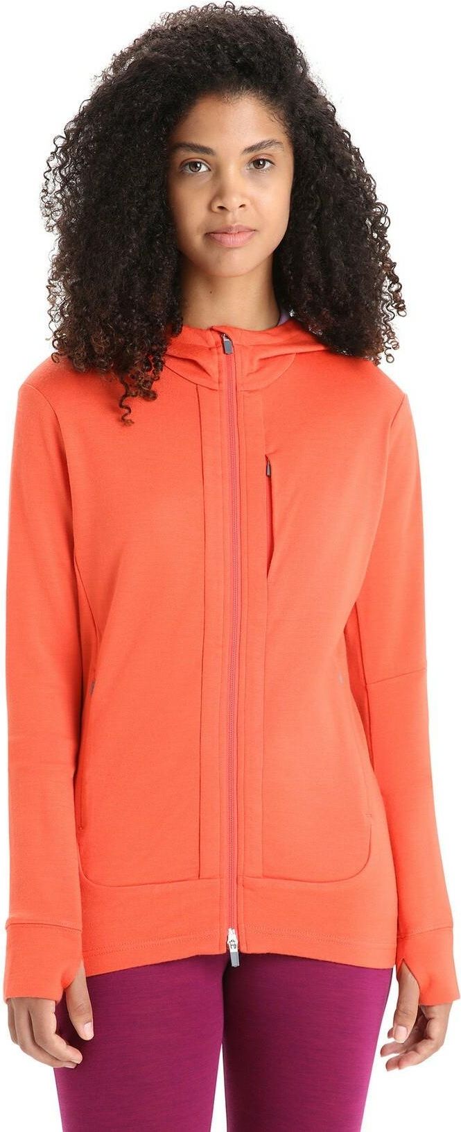 Icebreaker Damska Bluza Quantum Iii Ls Full Zip Hoodie Vibrant Earth Purple Gaze - Ceny i opinie ...