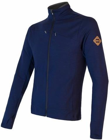 Sensor Męska Bluza Merino Upper Rozpinana Deep Blue - Ceny i opinie ...