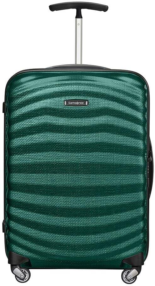 Samsonite Walizka Lite Shock w kolorze zielonym - 40 x 55 x 20 cm ...
