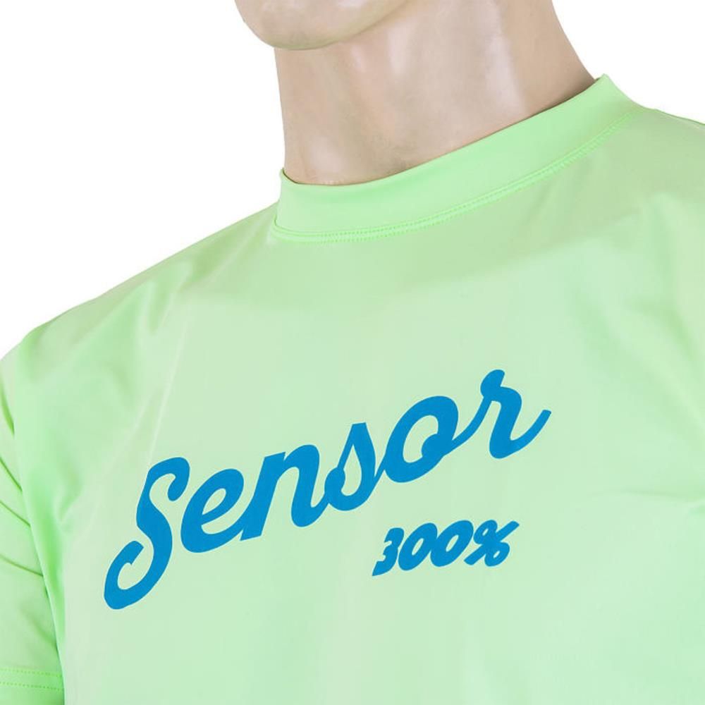 Sensor Męskie Koszulka Coolmax Fresh Pt Logo Jasno. Zielony - Ceny i ...