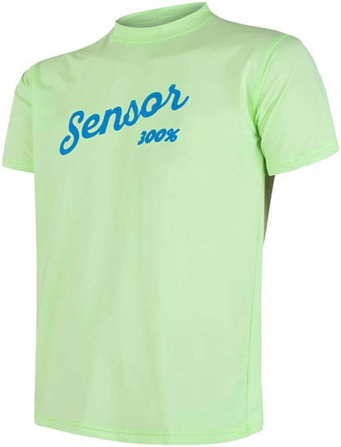 Sensor Męskie Koszulka Coolmax Fresh Pt Logo Jasno. Zielony - Ceny i ...
